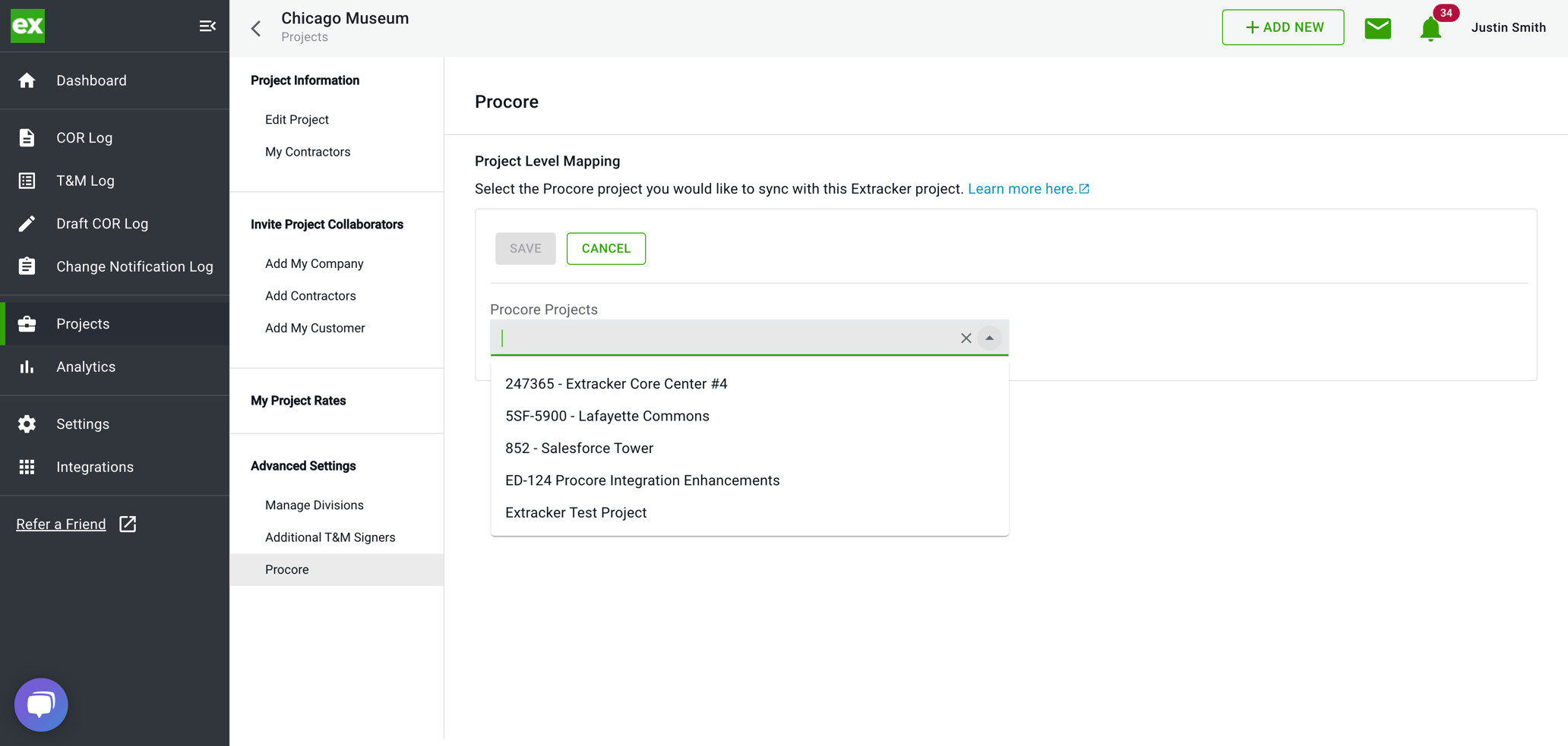 Procore Integration Overview